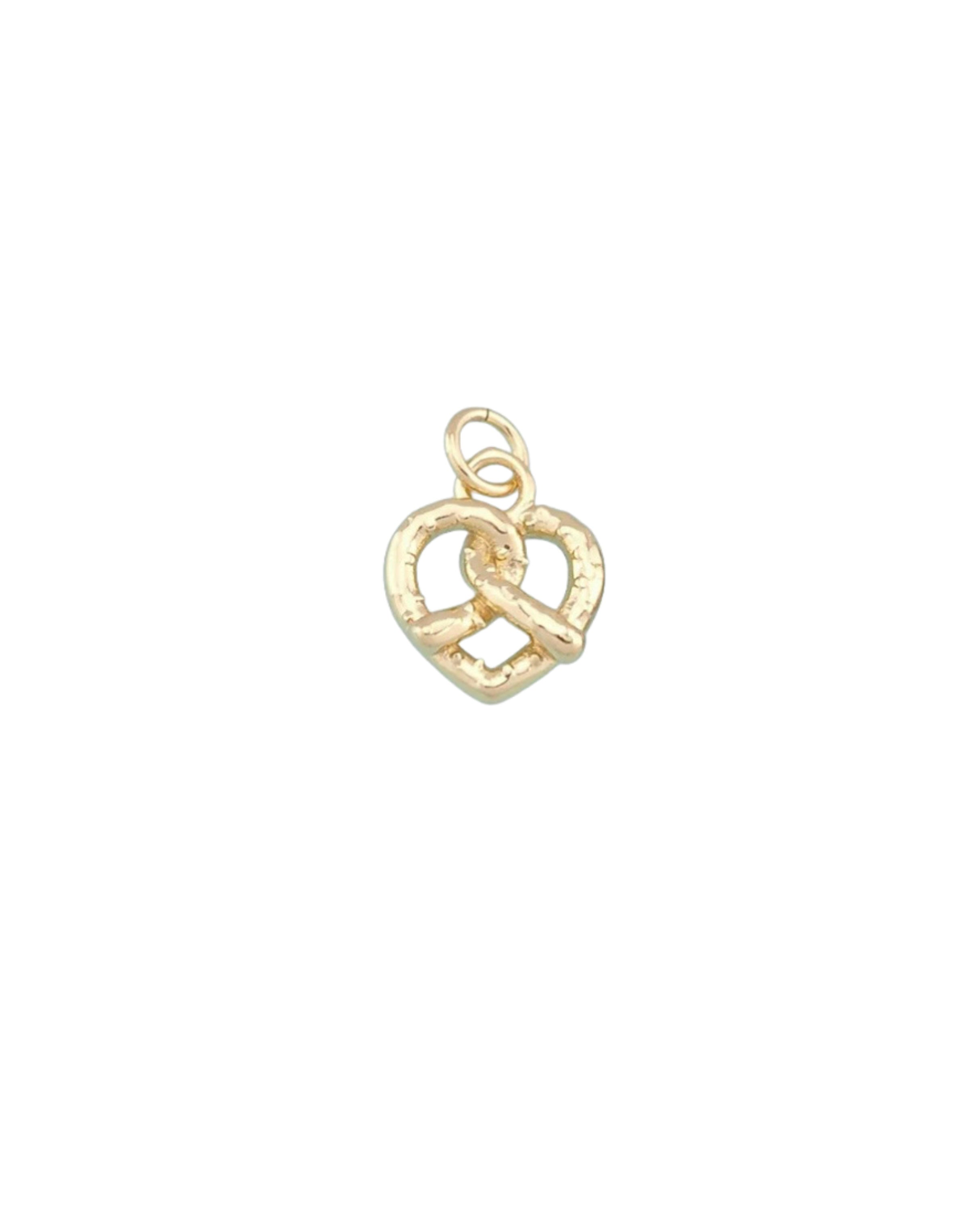 Tiny Pretzel Charm – Glowing Grace