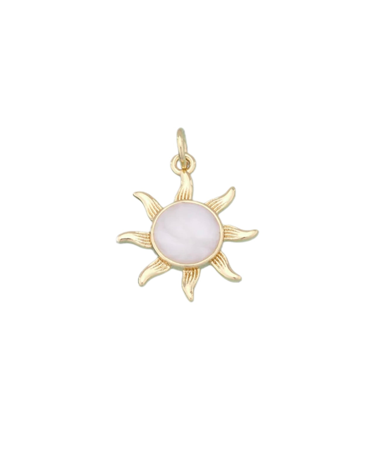 White Sun Charm – Glowing Grace